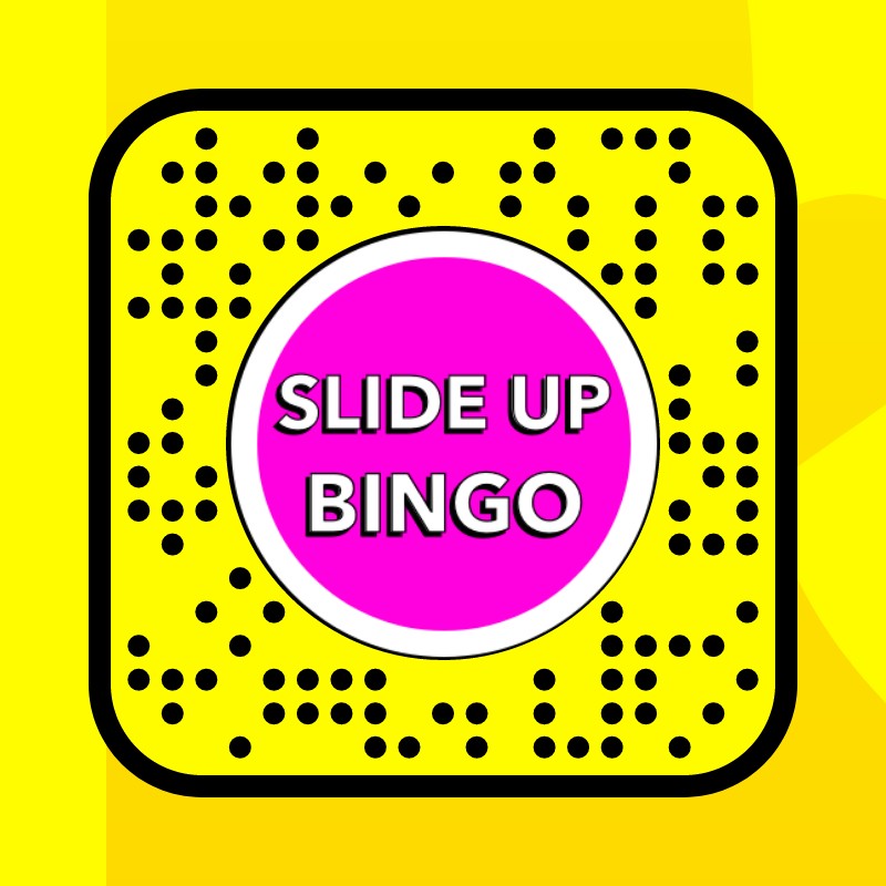 SLIDE UP BINGO Filter by Slide Up | Snapchat Lenses