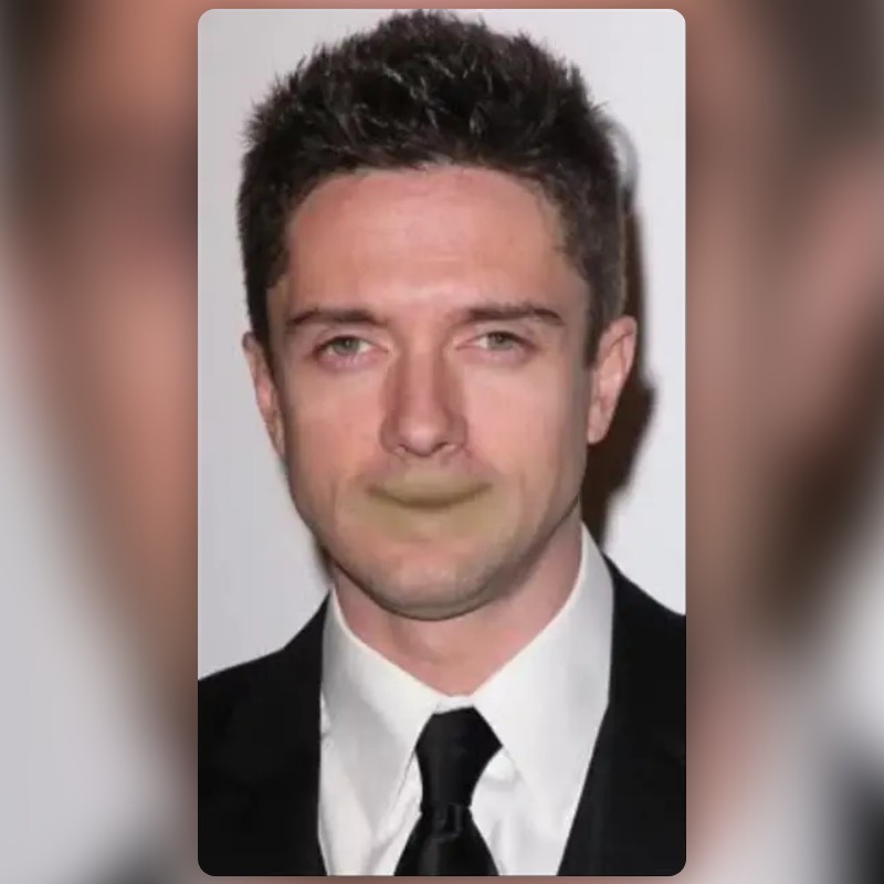 Topher Grace Filter by C T | Snapchat Lenses