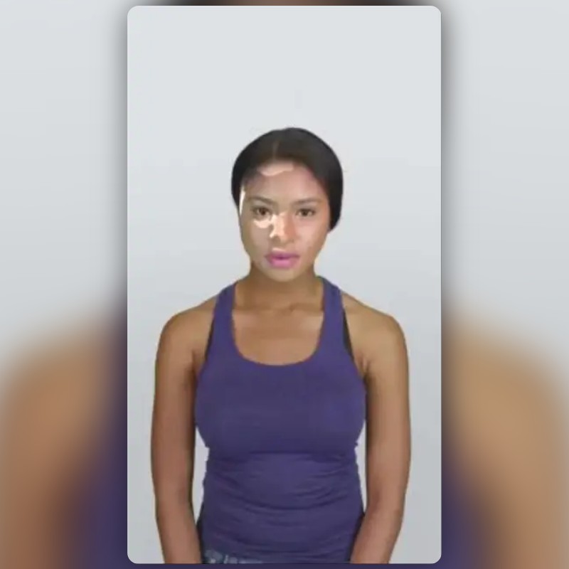 Face Mesh Shine Lens by Megan Bowen - Snapchat Lenses and Filters