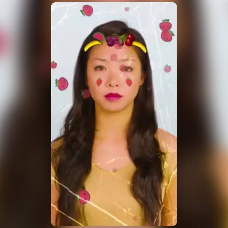 Fruit Crown Lens by sumesh mhatre - Snapchat Lenses and Filters
