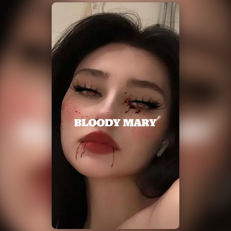 Bloody Mary Filter by Christopher Manning | Snapchat Lenses