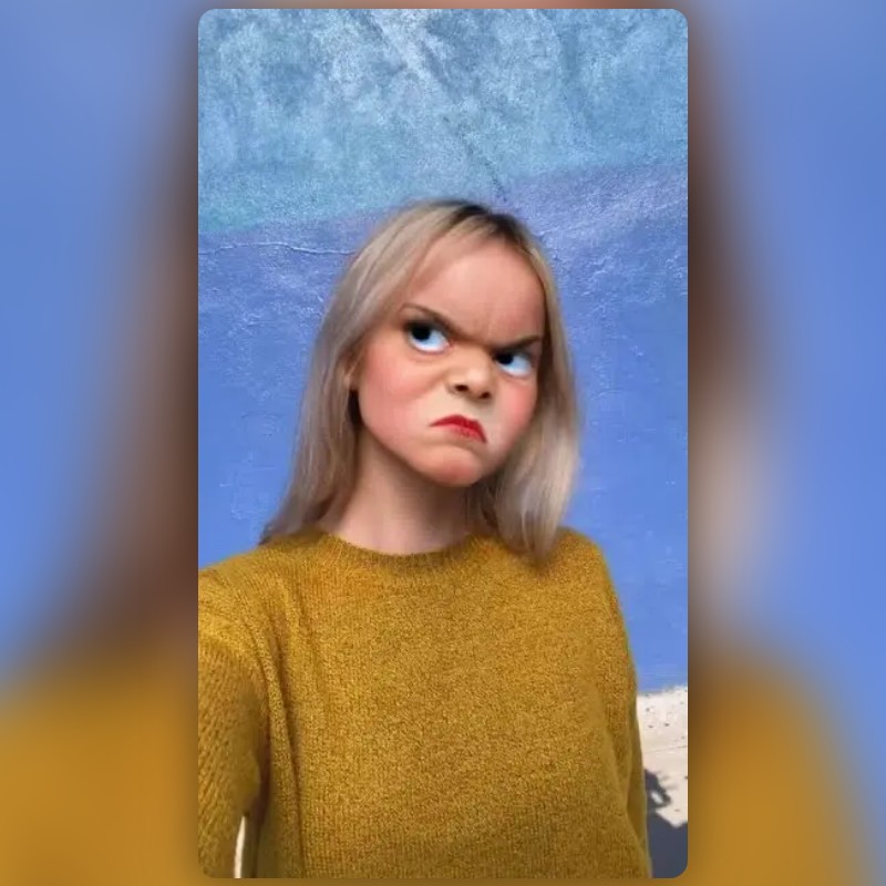Grumpy Kid Lens by Snapchat - Snapchat Lenses and Filters