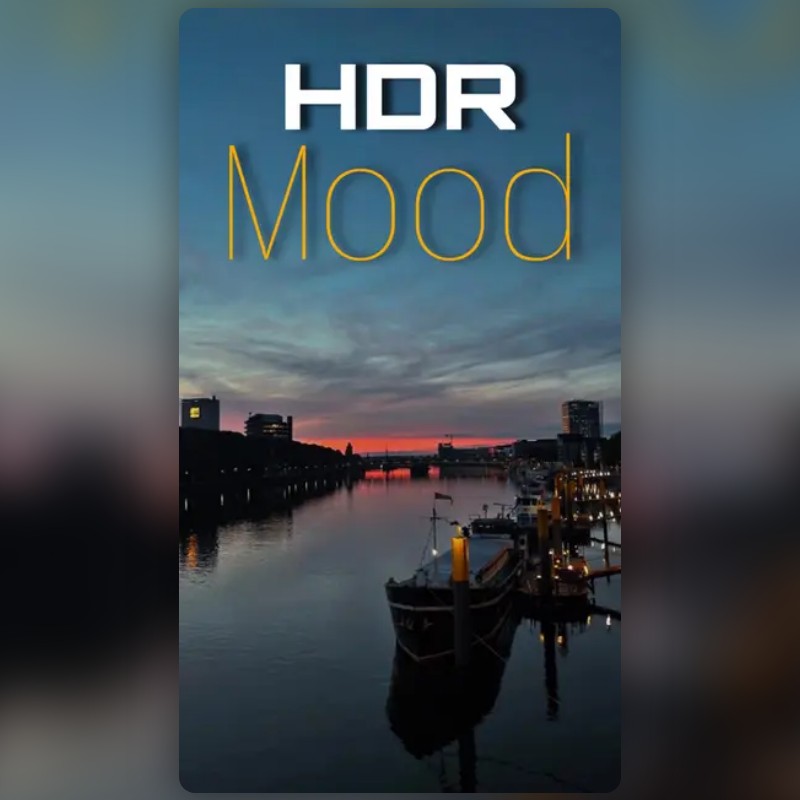 HDR Mood V2 Lens by قصة عدسة | JABER - Snapchat Lenses and Filters