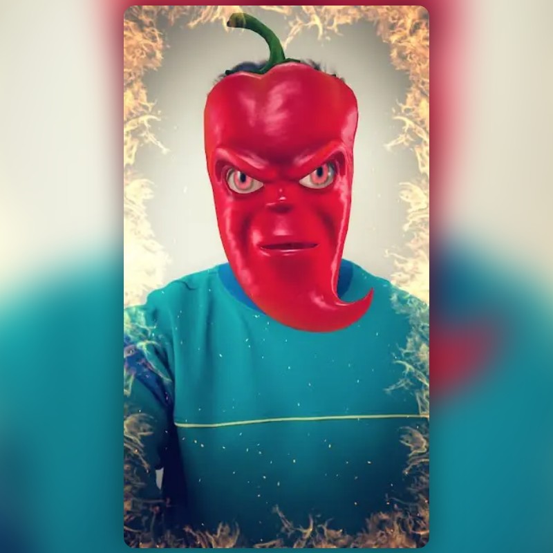 Chili Pepper Filter by Snapchat | Snapchat Lenses