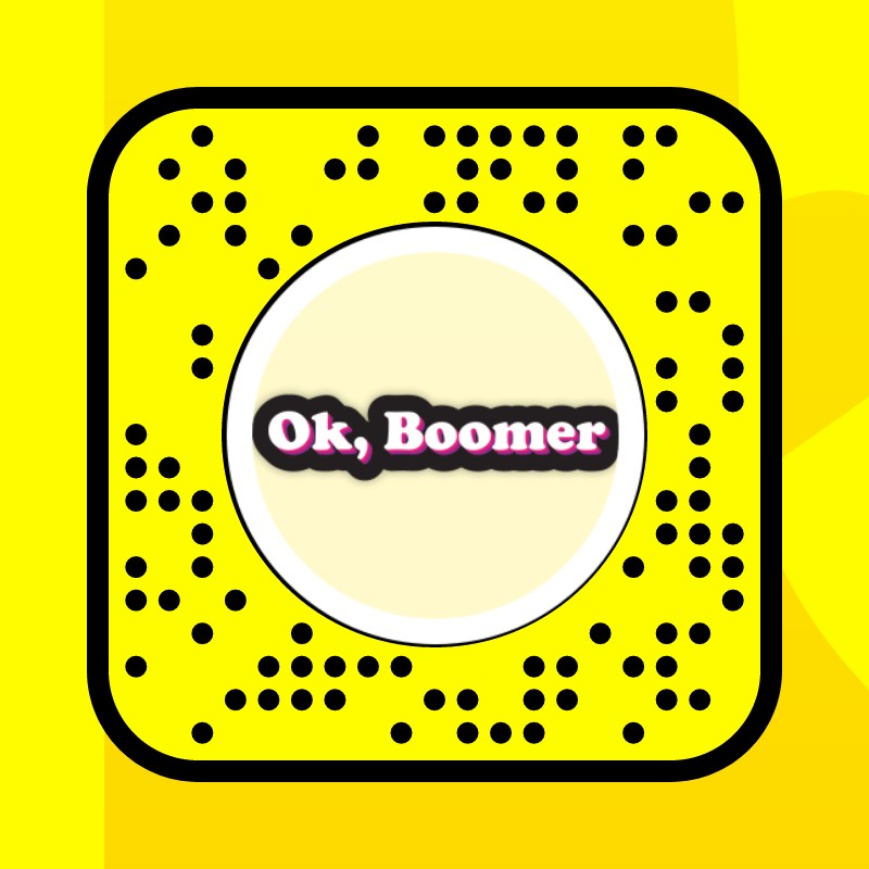 Ok-boomer Filter by Katinka | Snapchat Lenses
