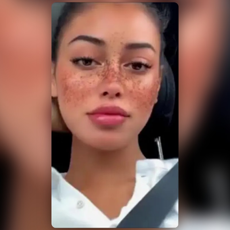natural freckles Lens - Snapchat Lenses and Filters