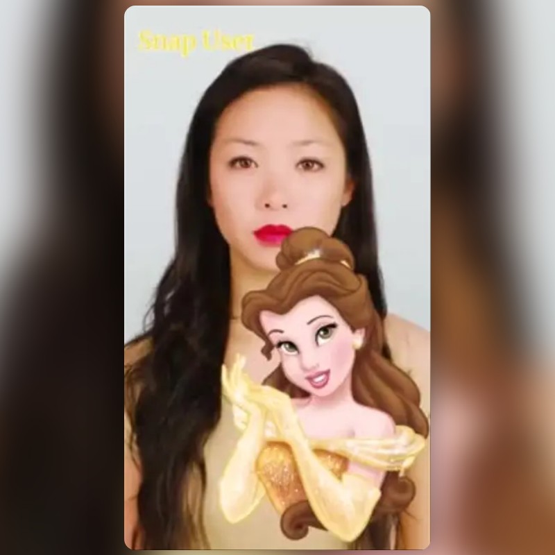 Belle Princesses 3 Filter by Sunny Bahadurpuria🎥 | Snapchat Lenses