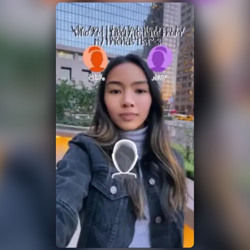 Who To Date? Filter by sARa | Snapchat Lenses