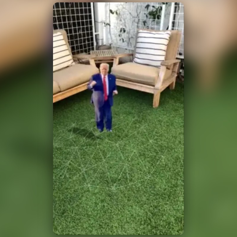 Trump Dancing Filter by agreeable greg | Snapchat Lenses