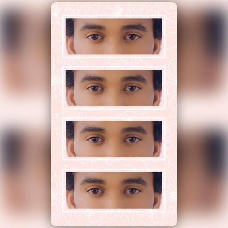 Eyes in Frames Lens by Snapchat - Snapchat Lenses and Filters