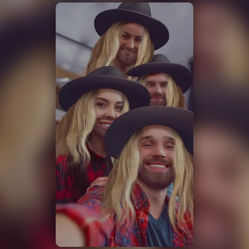 Long Hair Style Filter by Snapchat | Snapchat Lenses