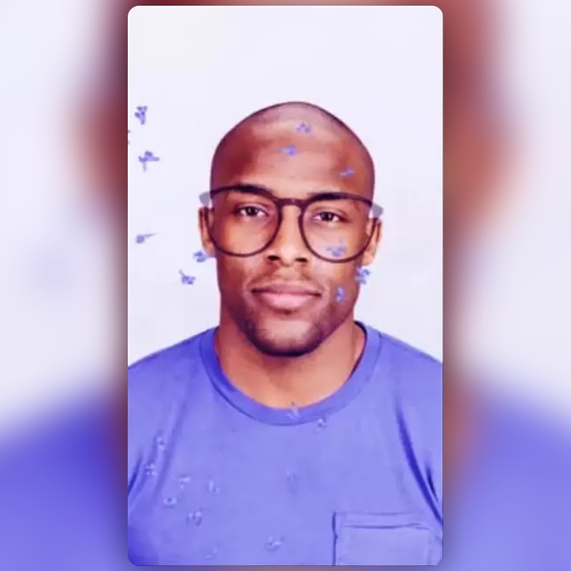 Glasses Lens by Kay Kimoya 💜💙🤍 - Snapchat Lenses and Filters