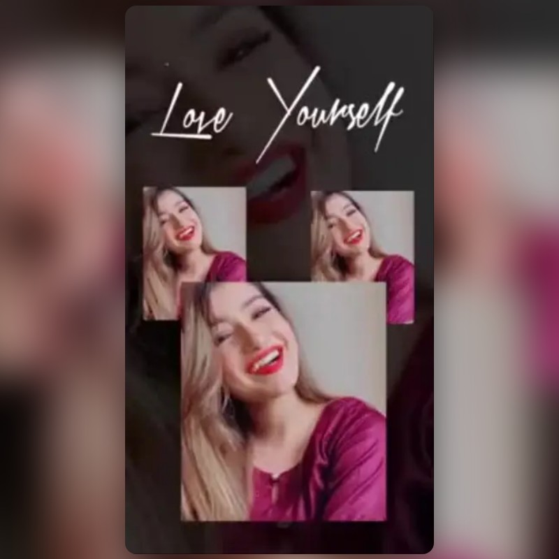 Love Yourself Filter by Sunny Bahadurpuria🎥 | Snapchat Lenses