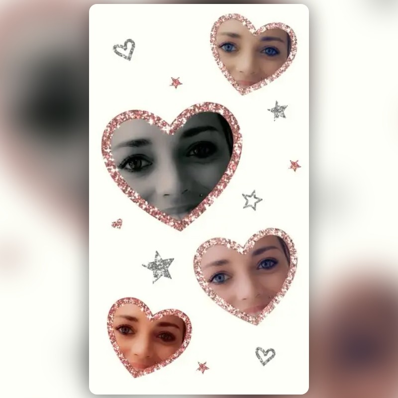 Glitter Frames Lens by Snapchat - Snapchat Lenses and Filters