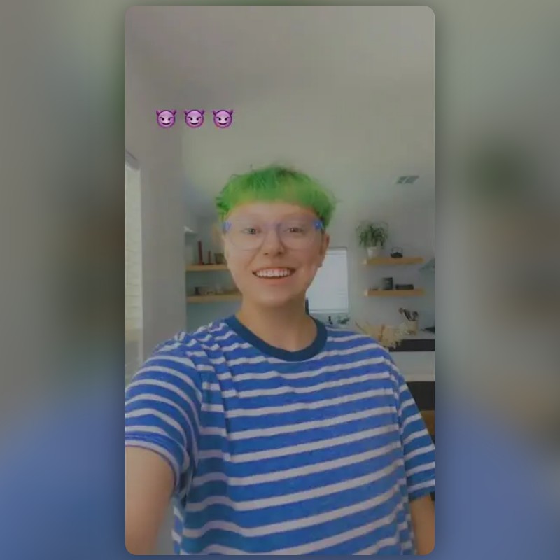 Devil Emoji 😈 Filter by Snapchat | Snapchat Lenses