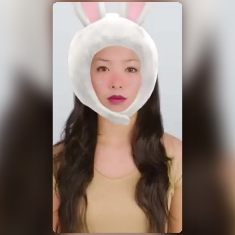 cute rabbit Lens by Adinda Ristiani - Snapchat Lenses and Filters