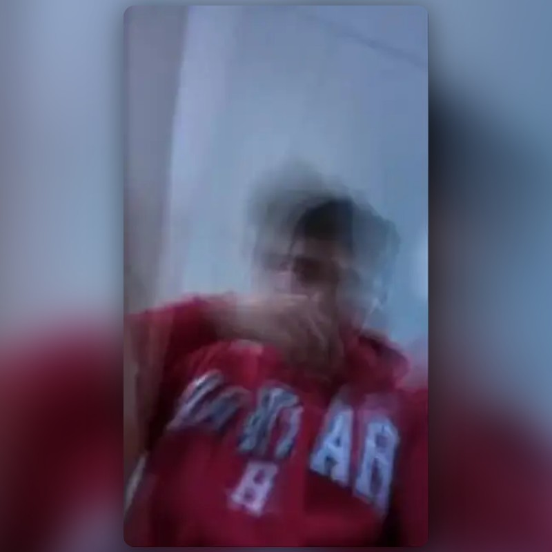 Blue Motion Blur Lens by thomas - Snapchat Lenses and Filters