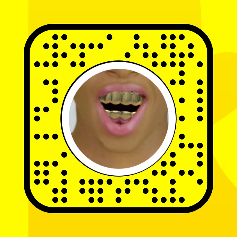 GRILLZGOLD Lens by Snapchat - Snapchat Lenses and Filters