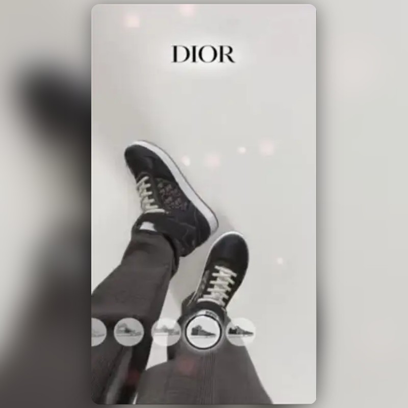 Dior Men B27 Lens by Dior - Snapchat Lenses and Filters