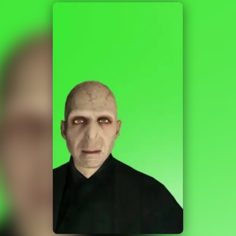 Voldemort Green Filter by ElZUEL | Snapchat Lenses