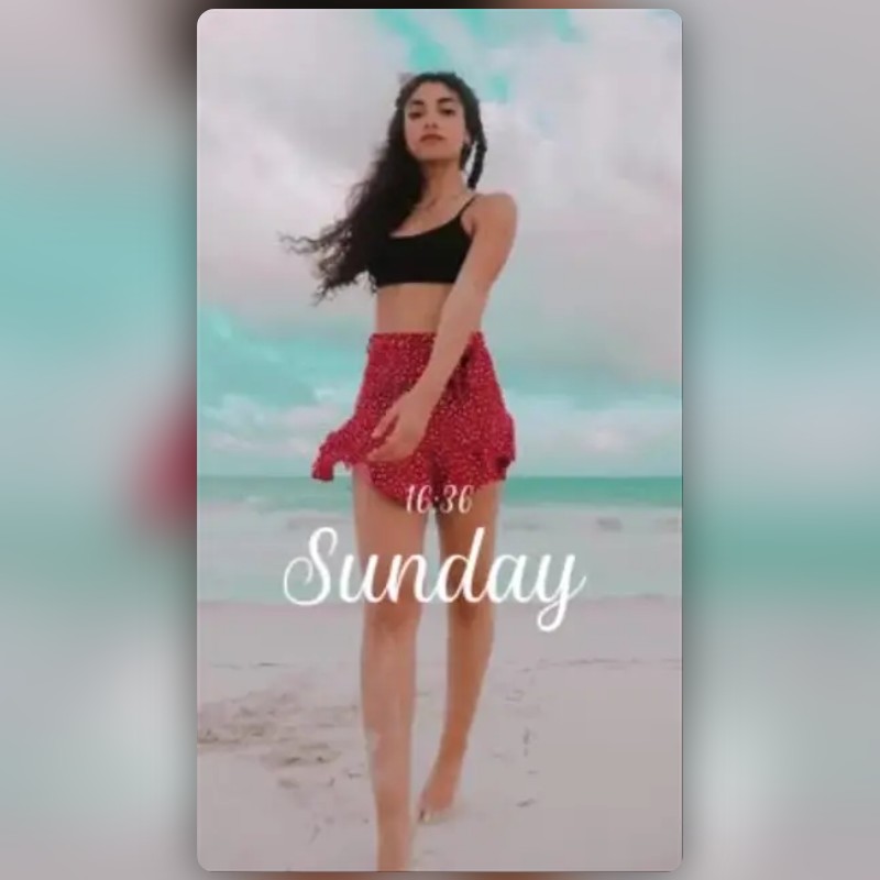 Day All Sunday Lens by Sunny Bahadurpuria🎥 - Snapchat Lenses and Filters