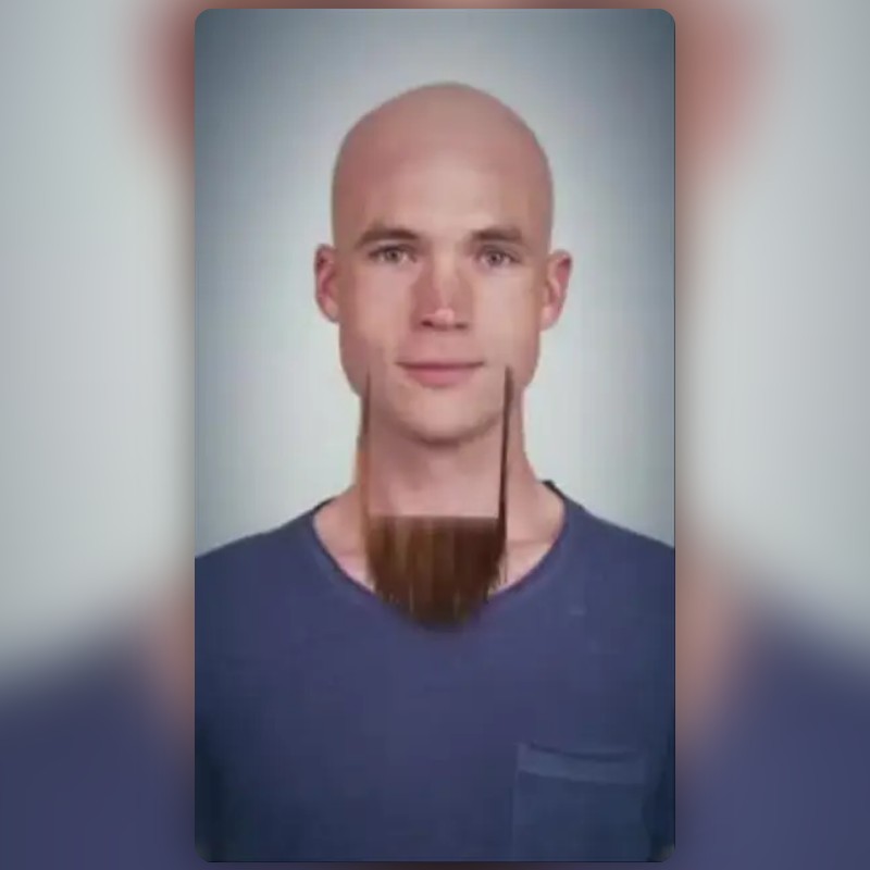 BALD WITH BEARD Lens by Lens Lab📸🎥 - Snapchat Lenses and Filters