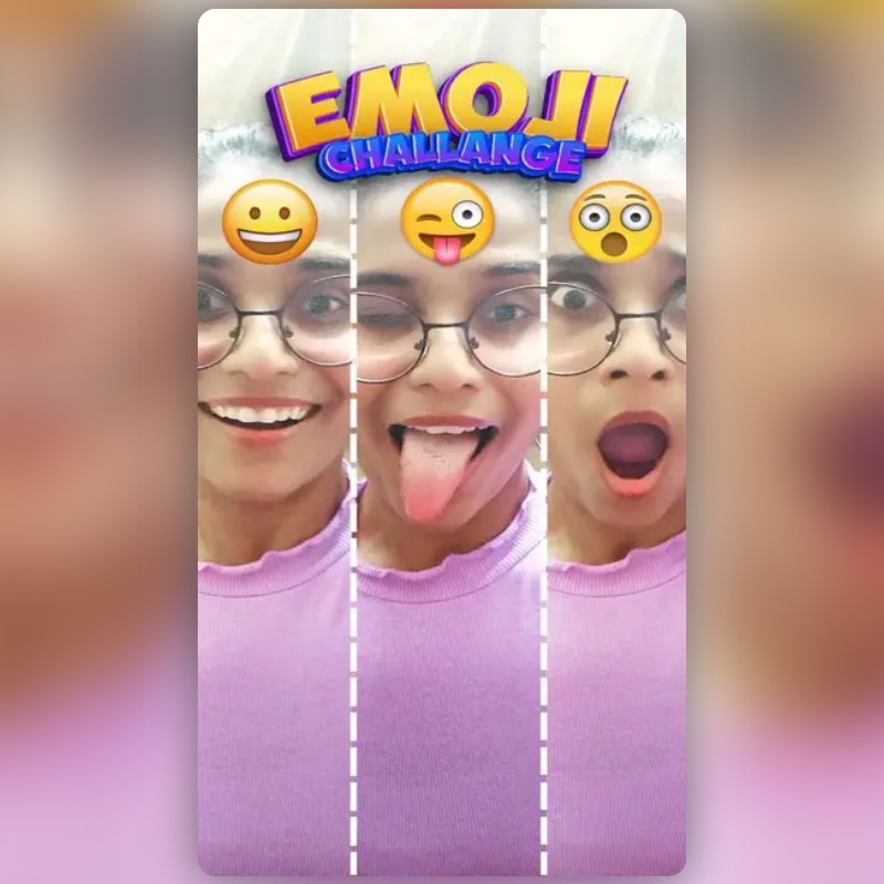 Emoji Challenge Lens by Harsha Prince - Snapchat Lenses and Filters