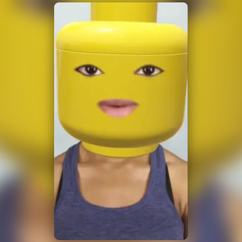 LEGO Head Filter by Rou | Snapchat Lenses