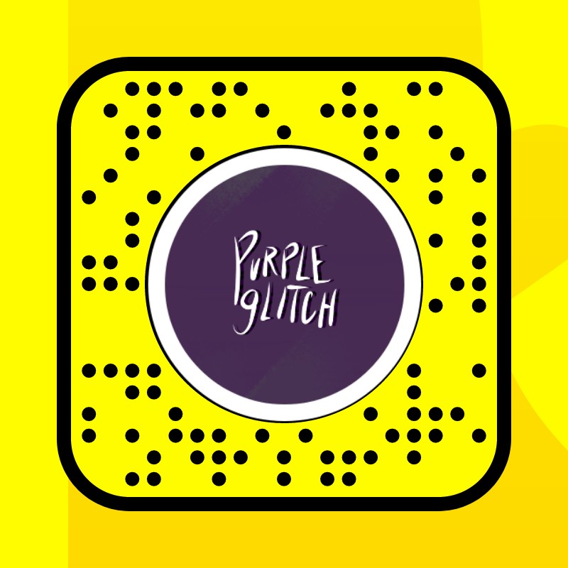 purple glitch Lens by zamilla - Snapchat Lenses and Filters