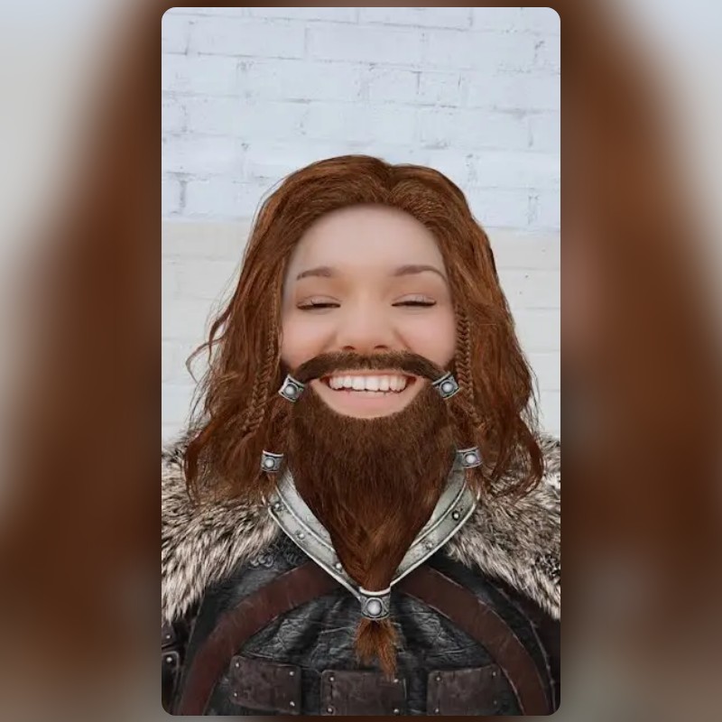 Viking Warrior Lens by Snapchat - Snapchat Lenses and Filters