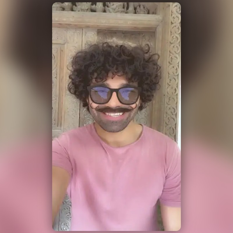 Mustache and Shades Filter by Snapchat | Snapchat Lenses