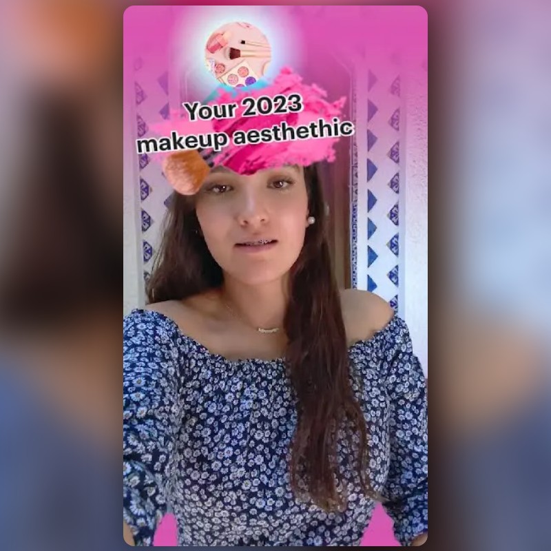 Makeup of the day quiz Lens by Snapchat - Snapchat Lenses and Filters