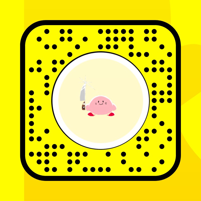 kirby with knife Filter by Snapchat | Snapchat Lenses