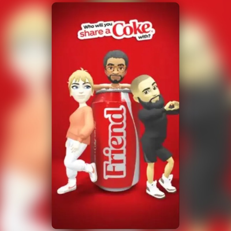 Share A Coke Filter by Coca-Cola | Snapchat Lenses