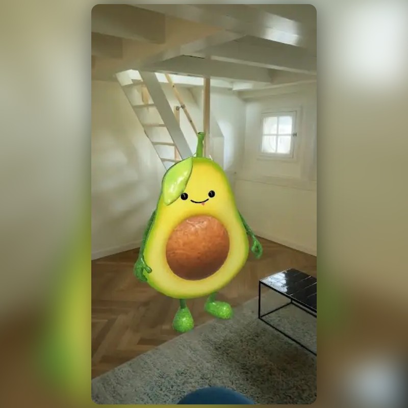 Dancing Avocado Lens by Snapchat - Snapchat Lenses and Filters