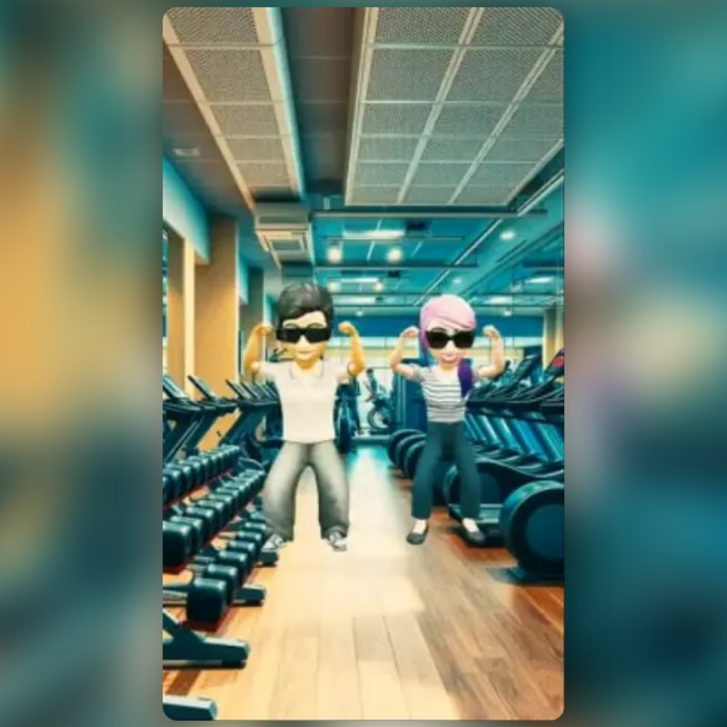 Biceps Flex Filter by Vvk | Snapchat Lenses