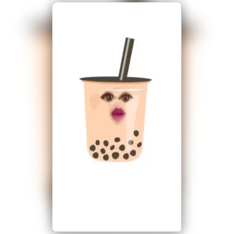boba face Lens by Auds 🌴🍍 - Snapchat Lenses and Filters