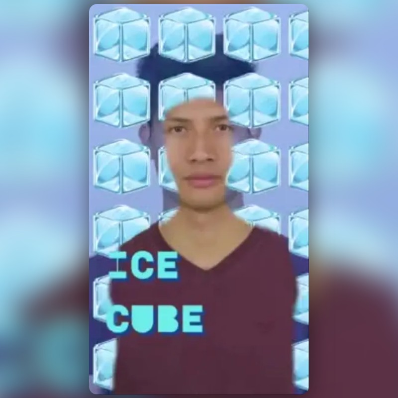 ICE CUBEEEE Lens by vino - Snapchat Lenses and Filters