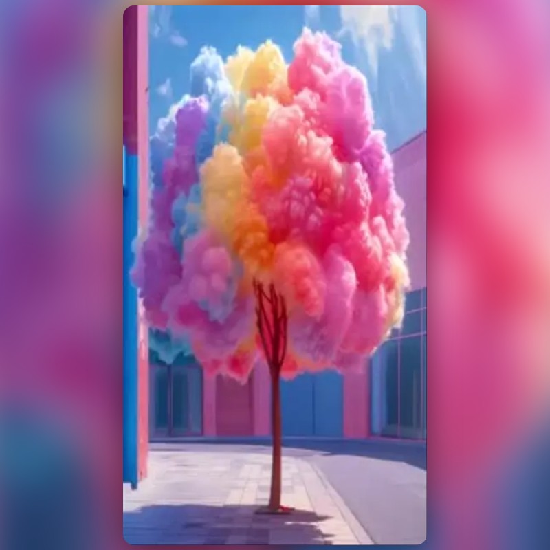 Colorful Tree 2 Filter by Dj Navi Jain | Snapchat Lenses