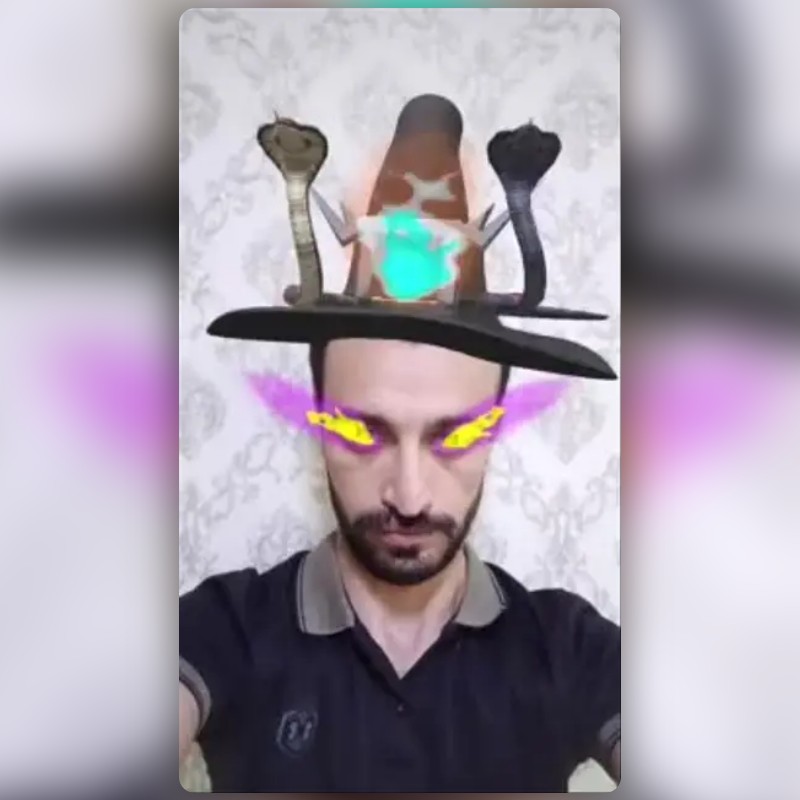 Witch Hat Snak Lens by MR SHWANA - Snapchat Lenses and Filters