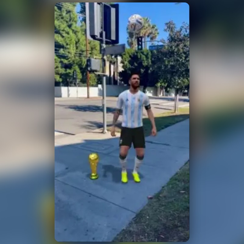 Messi World Cup Lens by Innov8 Technologies Inc. - Snapchat Lenses and ...