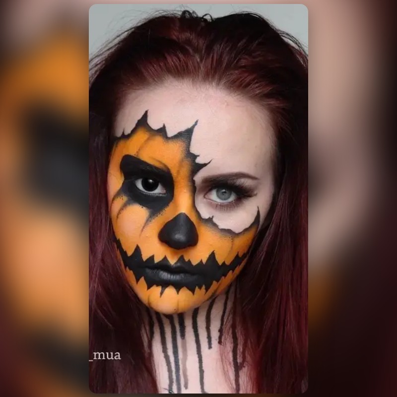 pumpkin face Lens by Mohammed Yousif - Snapchat Lenses and Filters