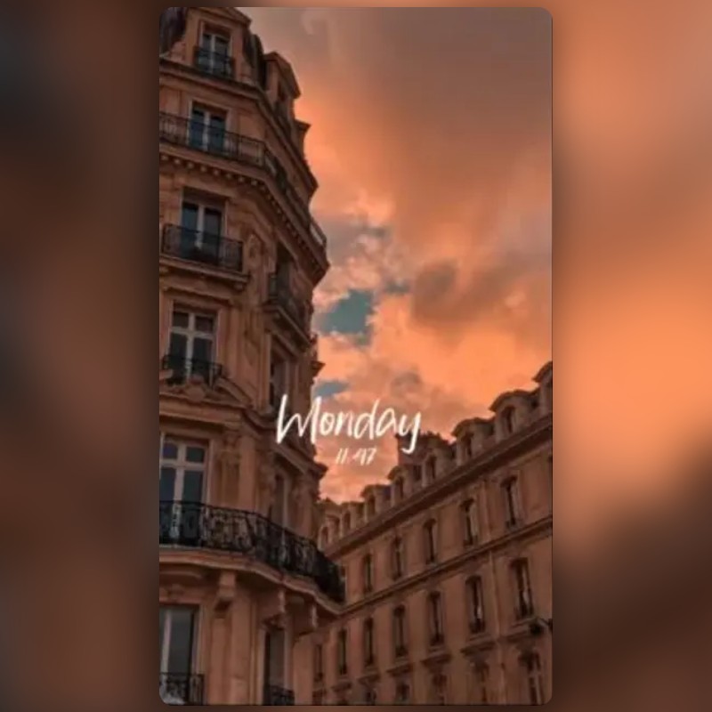 Sunset Day Lens by Ish Faq 🚩 - Snapchat Lenses and Filters