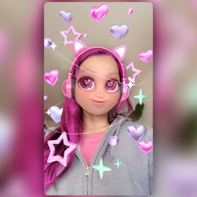 Valentine's Day Look Lens by Snapchat - Snapchat Lenses and Filters