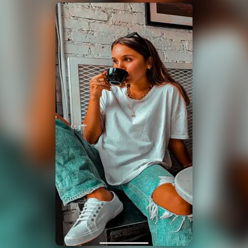 light blue Lens by samm💓 - Snapchat Lenses and Filters