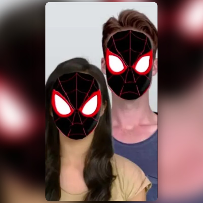 Mask SpidermanBlak Filter by 𝑫𝒊𝒆𝒈𝒐 🚀🇫🇷 | Snapchat Lenses