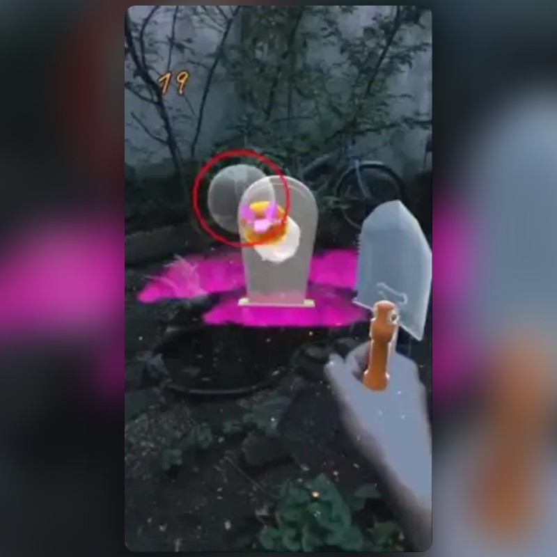 Spooky Smash Filter by Alex Bradt | Snapchat Lenses