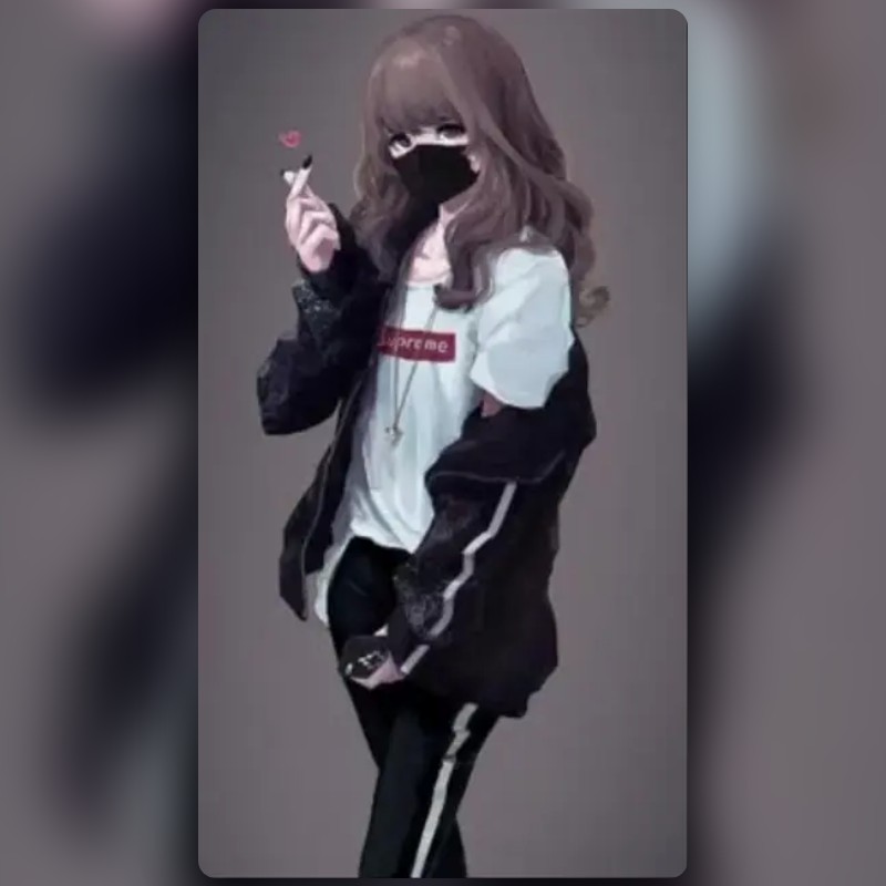 Anime Filter by Miss Shayara🖤 | Snapchat Lenses