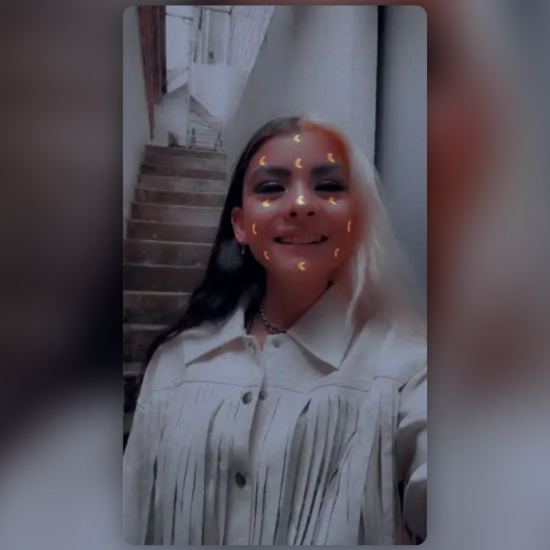 Stars & Moon Lens by Snapchat - Snapchat Lenses and Filters