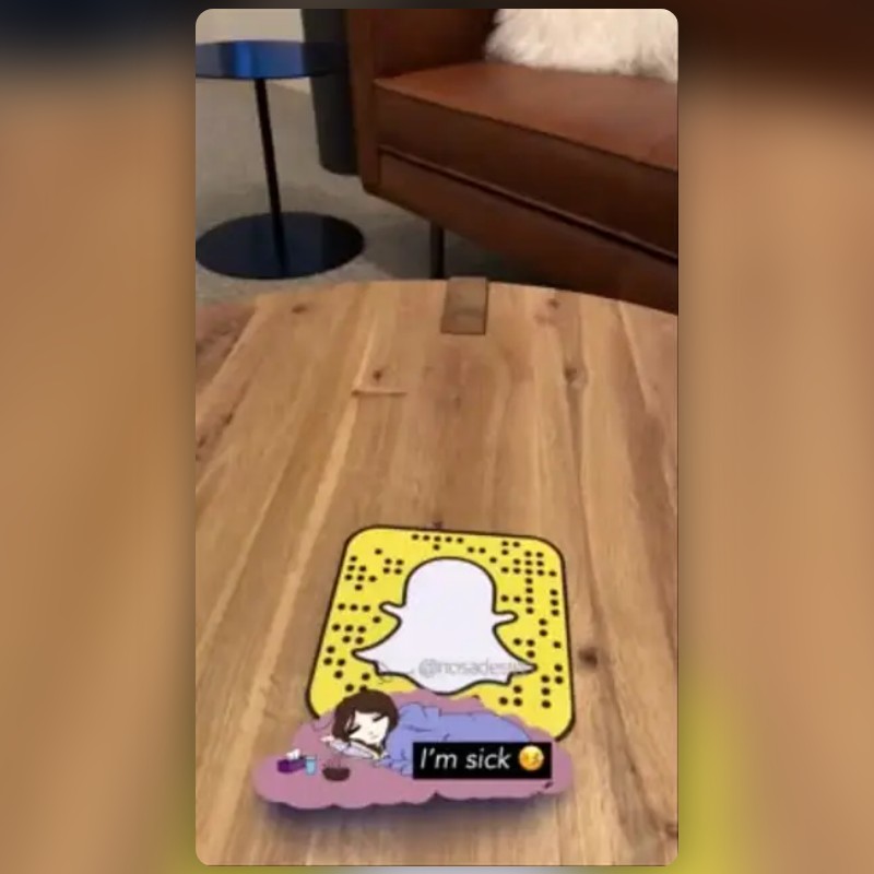 sick Lens by ‎﮼فلاترر،النوفي - Snapchat Lenses and Filters